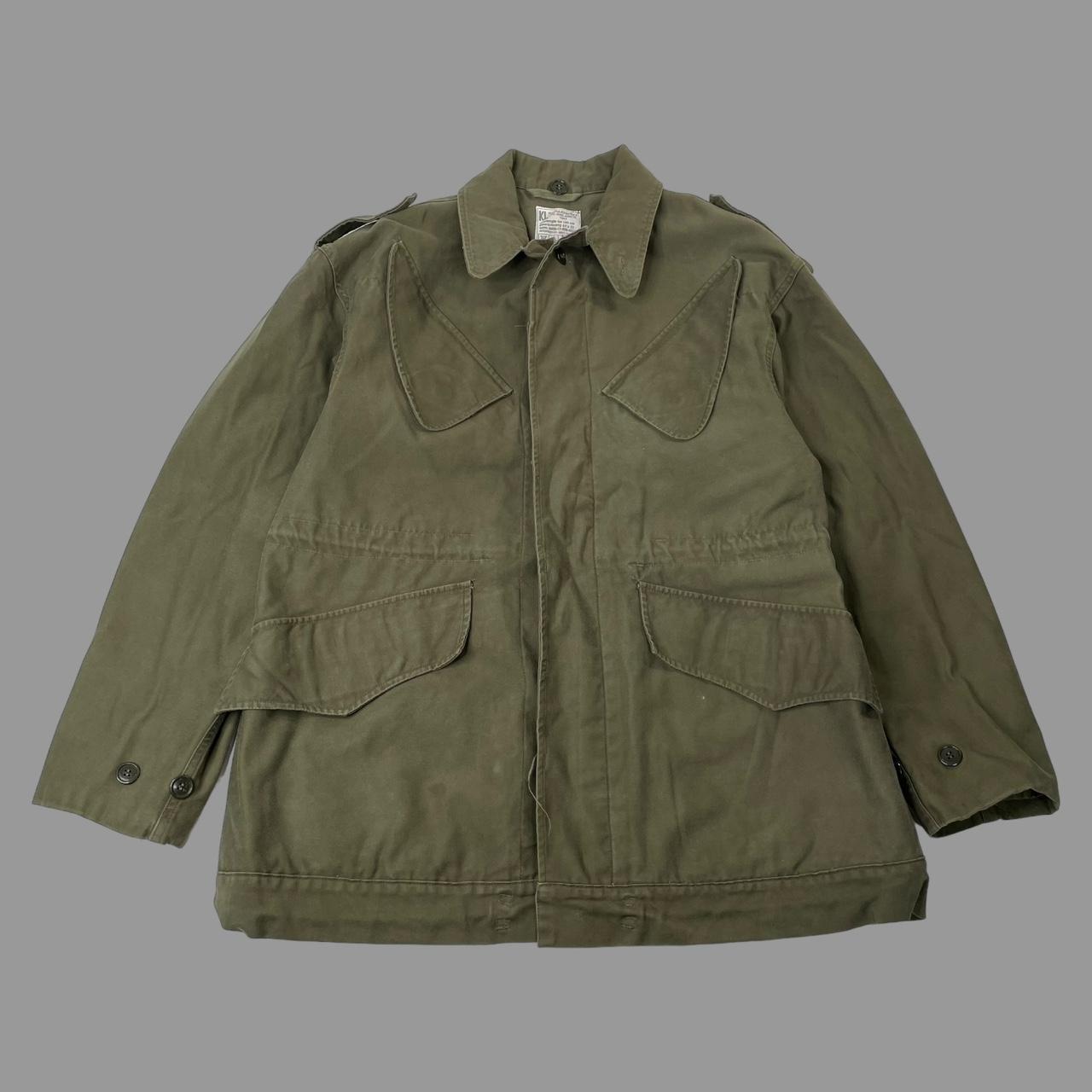 Vintage 1970s German military field jacket Mens size... - Depop