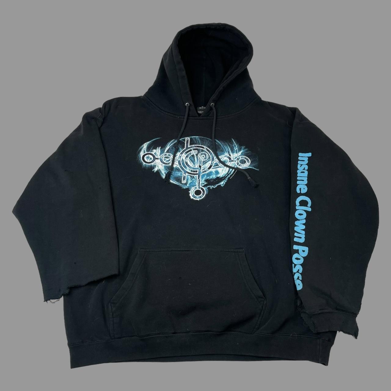 Vintage y2k insane clown posse hoodie Mens size... - Depop