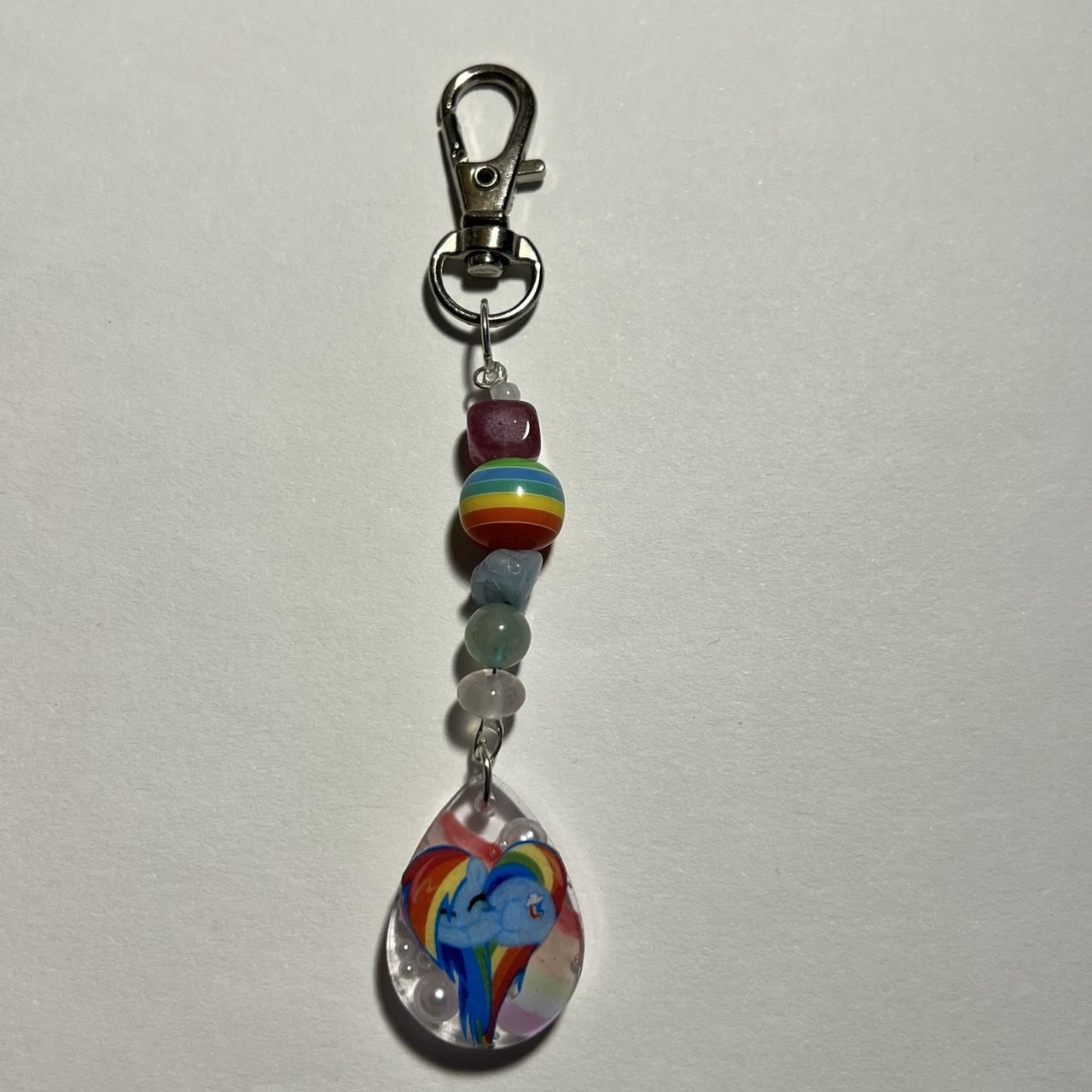 mlp rainbow dash hanging chain 🌈 - 4 - Made with... | Depop