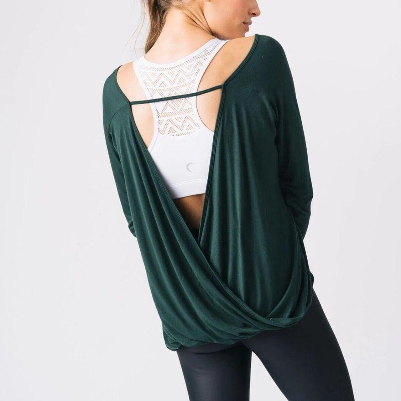 Zyia Active Opened Back Namaste Forest Long Sleeve... - Depop