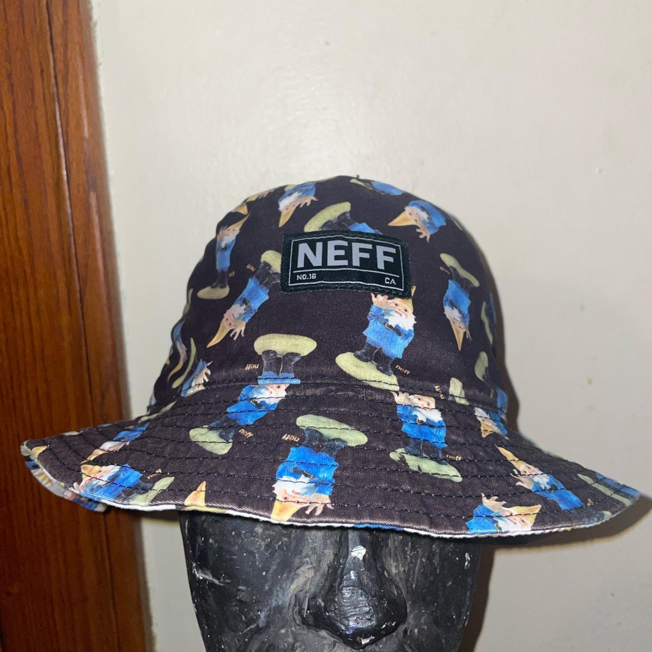 Neff reversible bucket hat west side gnomes - Depop