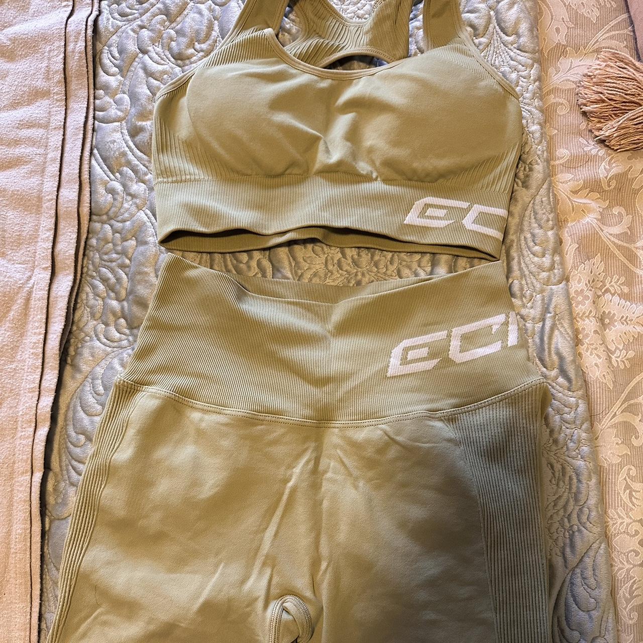 Echt set Worn twice Size small top & medium bottoms... - Depop