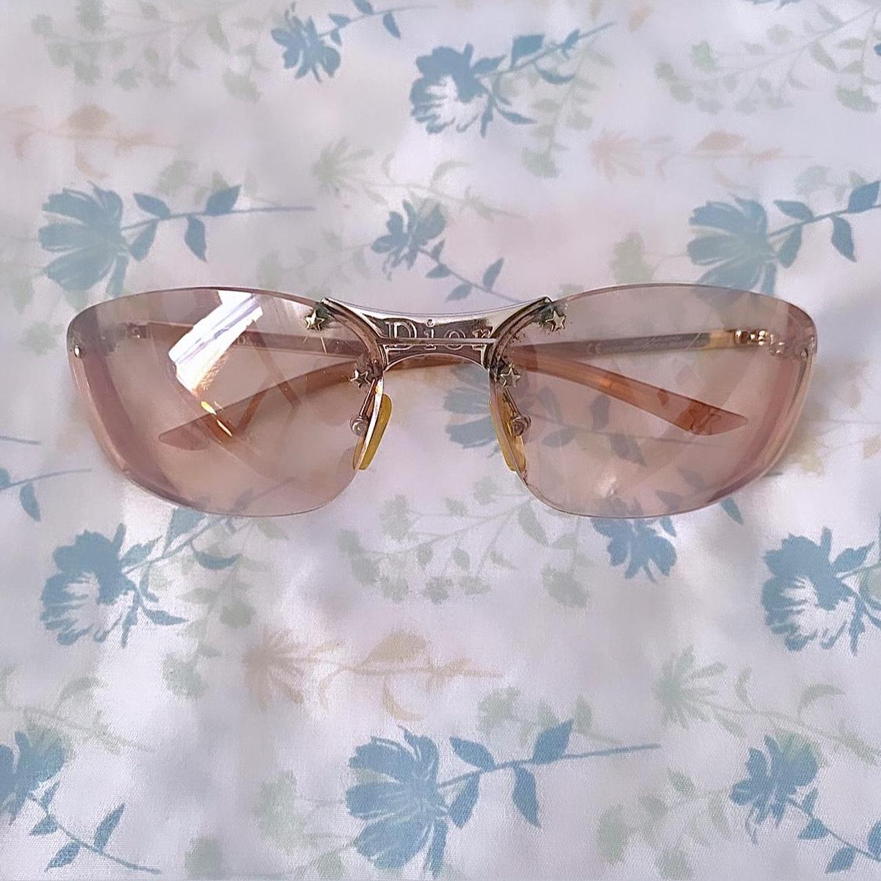 vintage y2k DIOR sunglasses in model “DIOR POP”... - Depop