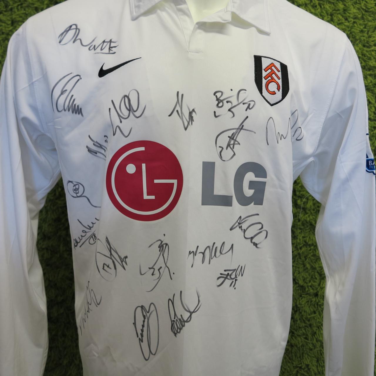 2007-2008 FULHAM HOME FOOTBALL SHIRT "DEMPSEY 23"... - Depop