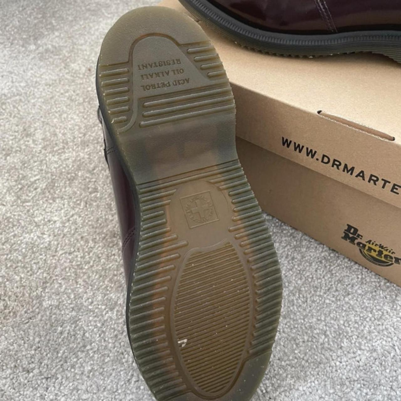 SOLD ! Dr Martin Cherry red Chelsea boots Vegan... - Depop