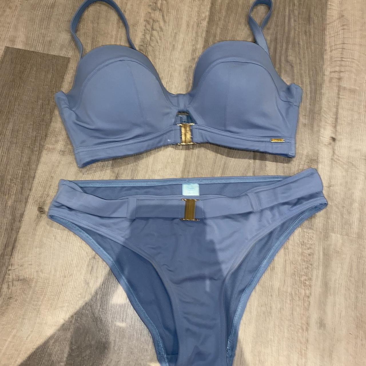 Boux Avenue Women's Blue Bikinis-and-tankini-sets | Depop