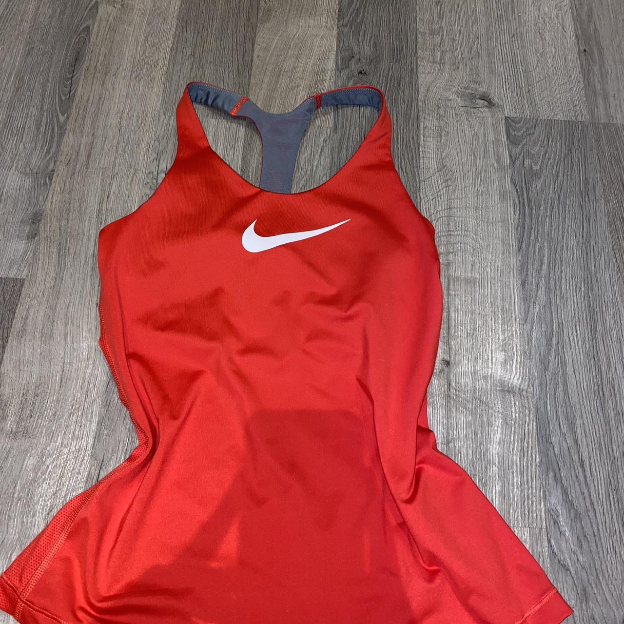Nike Men's Pink and Red Vest | Depop