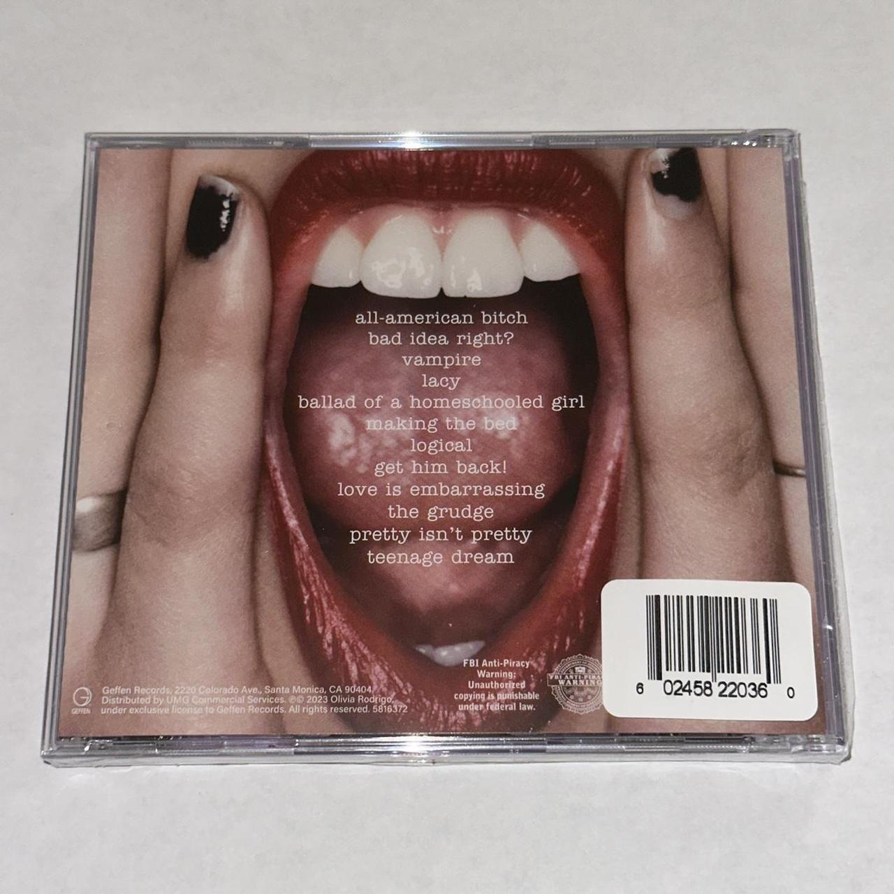 Olivia Rodrigo signed GUTS CD. SEALED. Brand new... - Depop