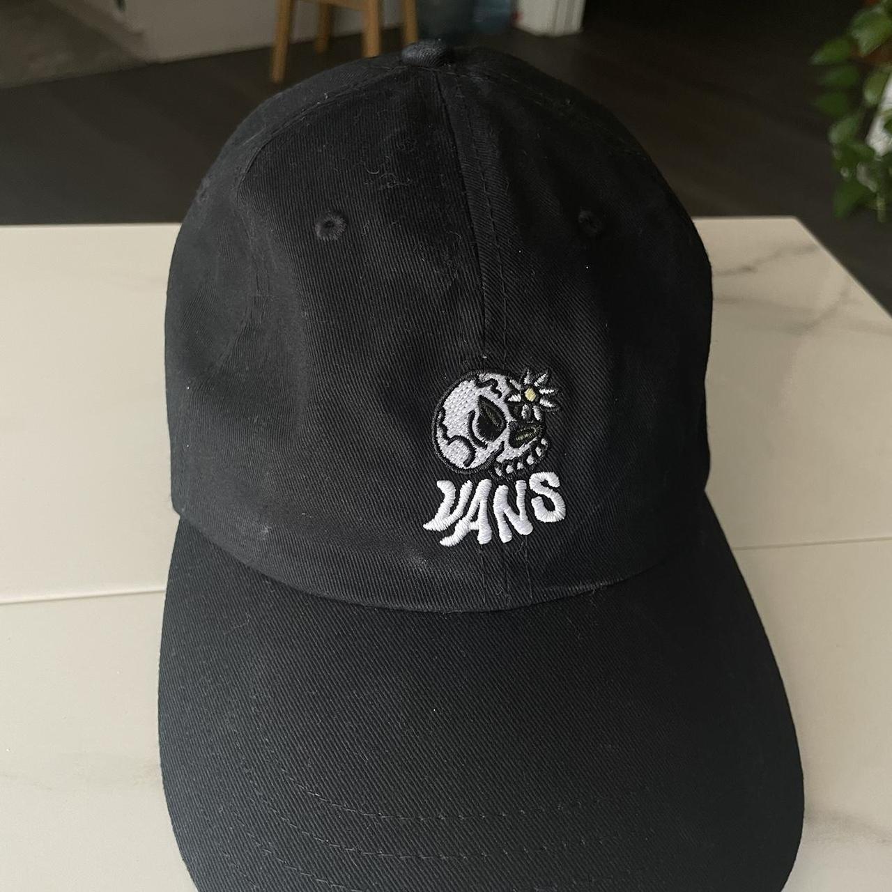 Vans Dad Hat - Skull and Flower Design One size A... - Depop