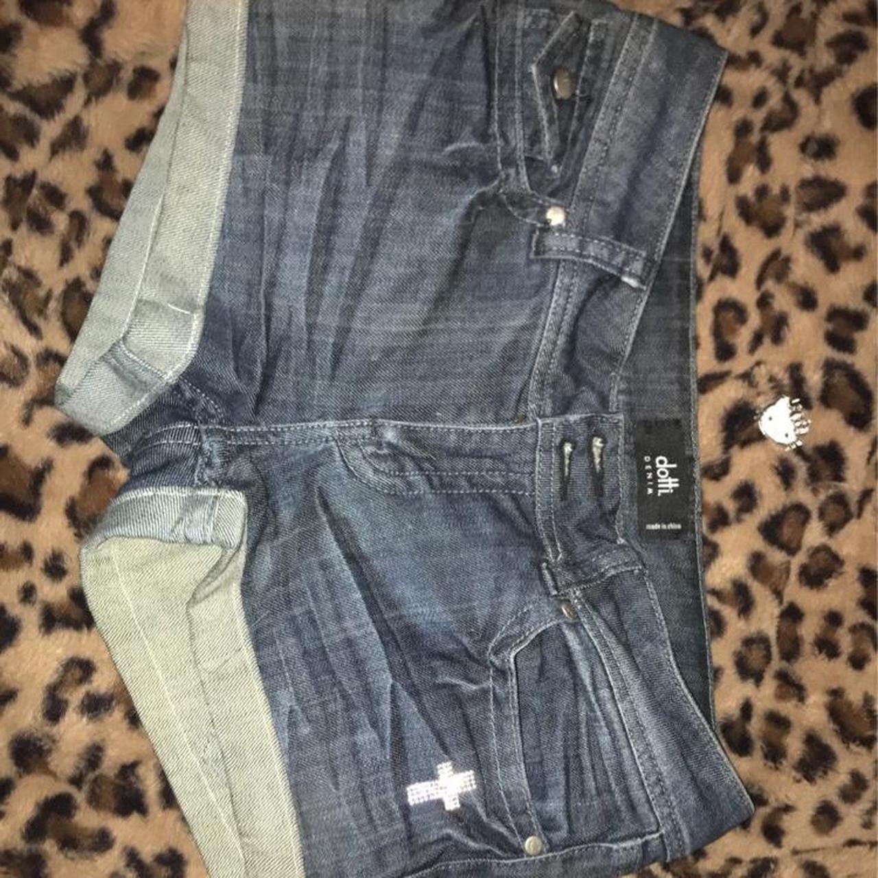 Super low rise short shorts (ignore the little... - Depop