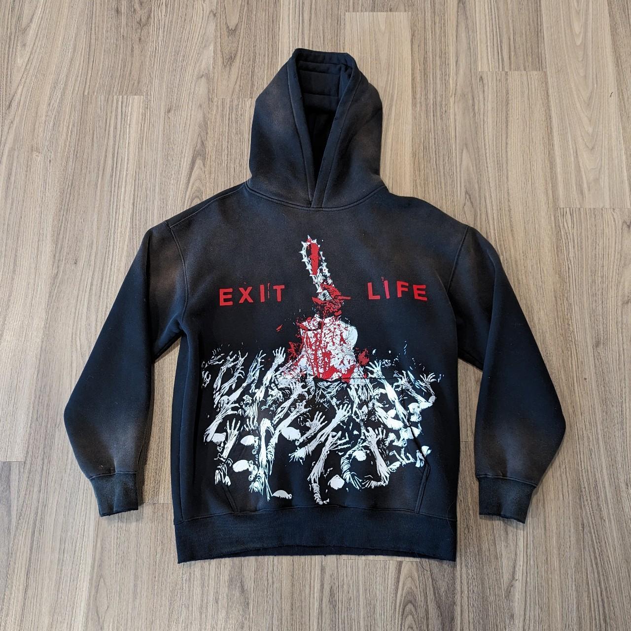 Problemboy exit life chainsaw man hoodie - Depop