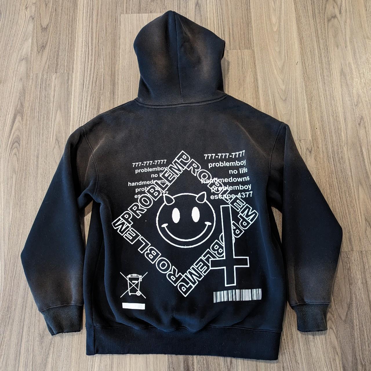 Problemboy exit life chainsaw man hoodie - Depop