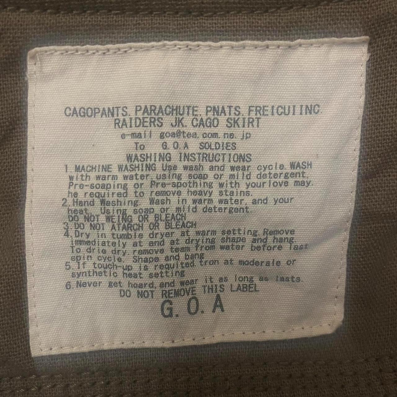 Japanese Archive GOA Military Bono Jacket Brand New... - Depop