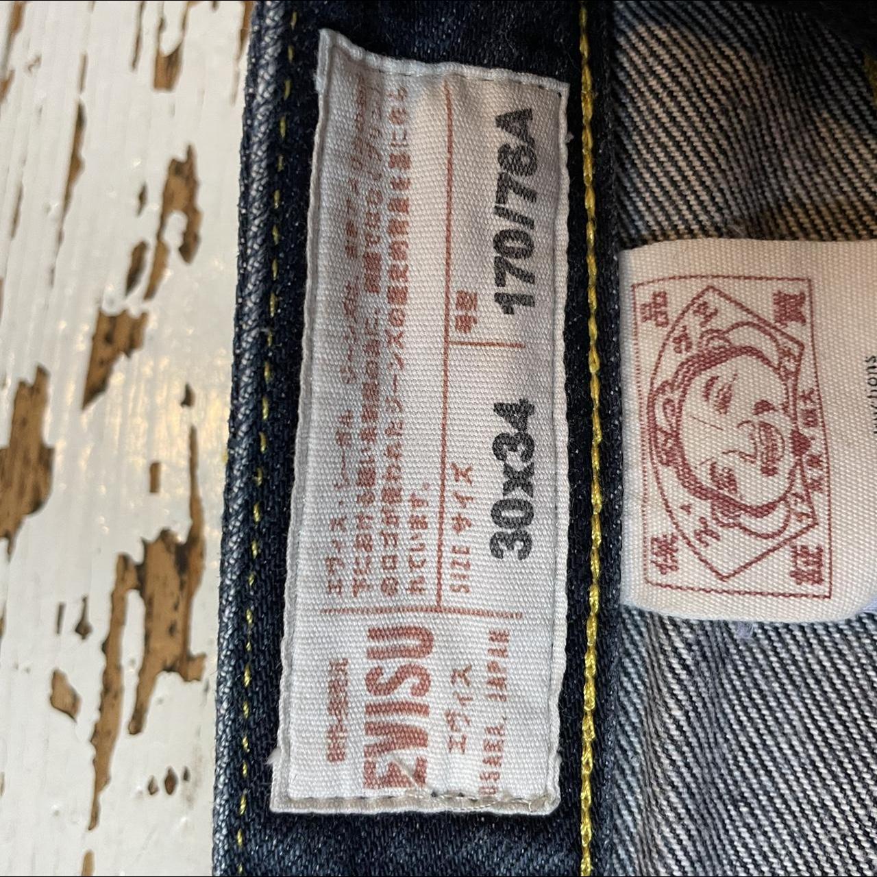 Evisu jeans with gold embroidered pockets. Bought... - Depop