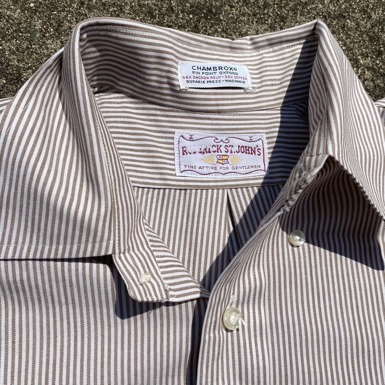 Vintage 70s Roderick St. John’s button up dress... - Depop