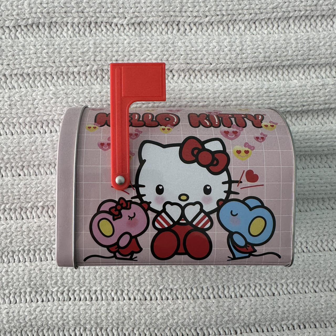 hello kitty valentine’s day mailbox tin | Depop