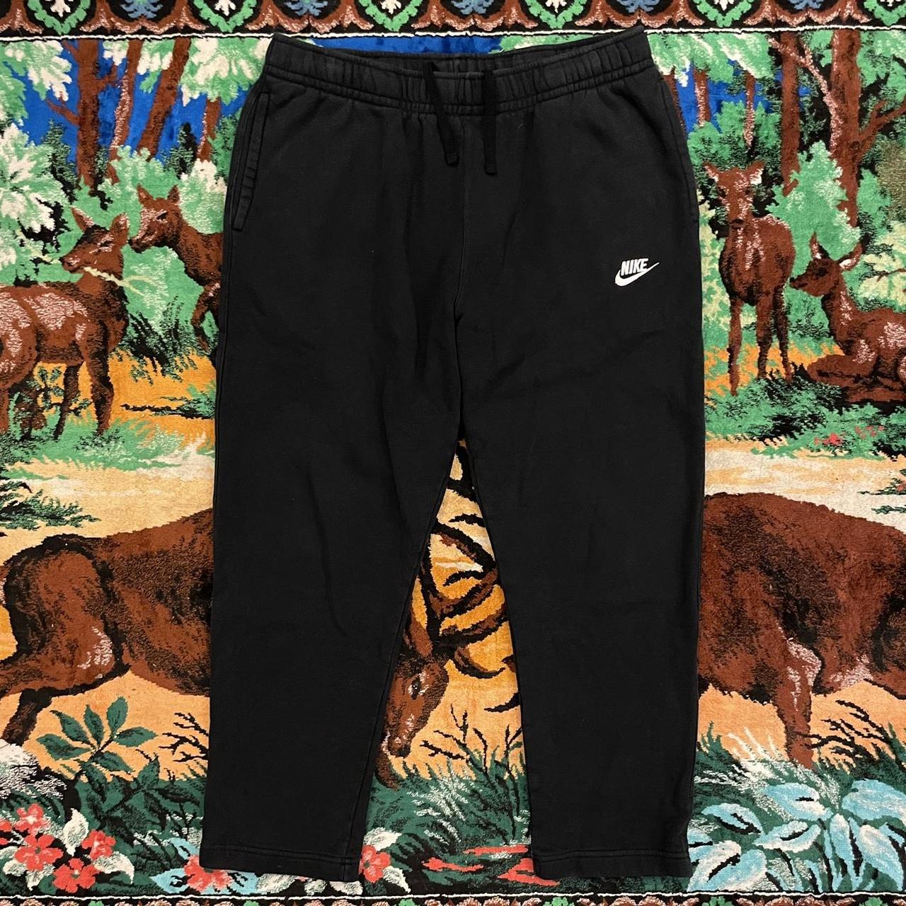 2000s Nike Check Mini Swoosh Drawstring... - Depop