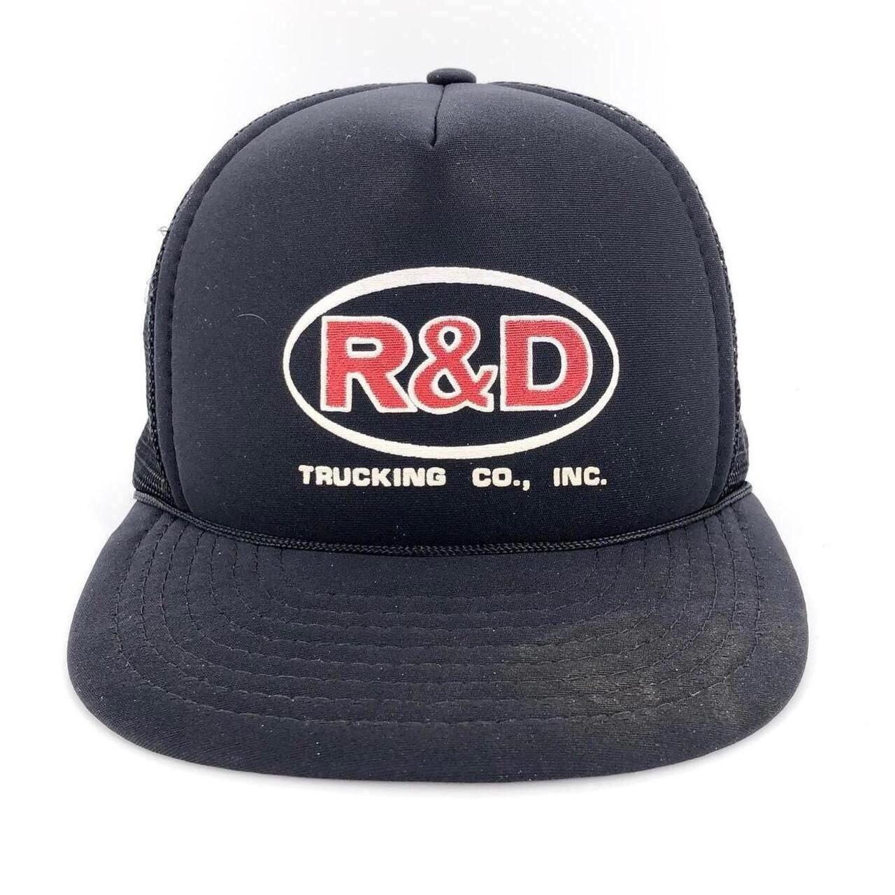 90s R&D Trucking Company trucker hat 1990s vintage... - Depop