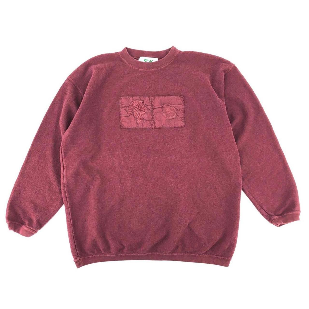 90s lightweight crewneck sweatshirt 1990s vintage... - Depop