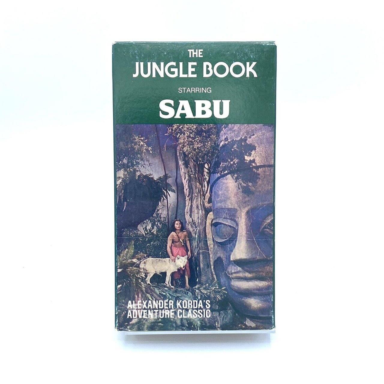 The Jungle Book starring Sabu 1985 VHS Good Times... - Depop
