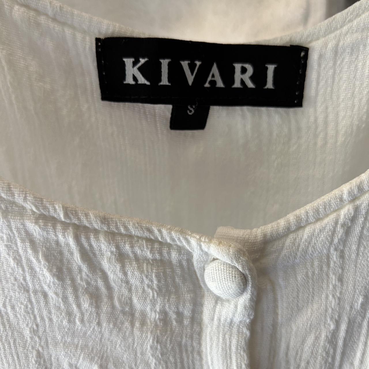 Really beautiful white jumpsuit from Kivari the... - Depop