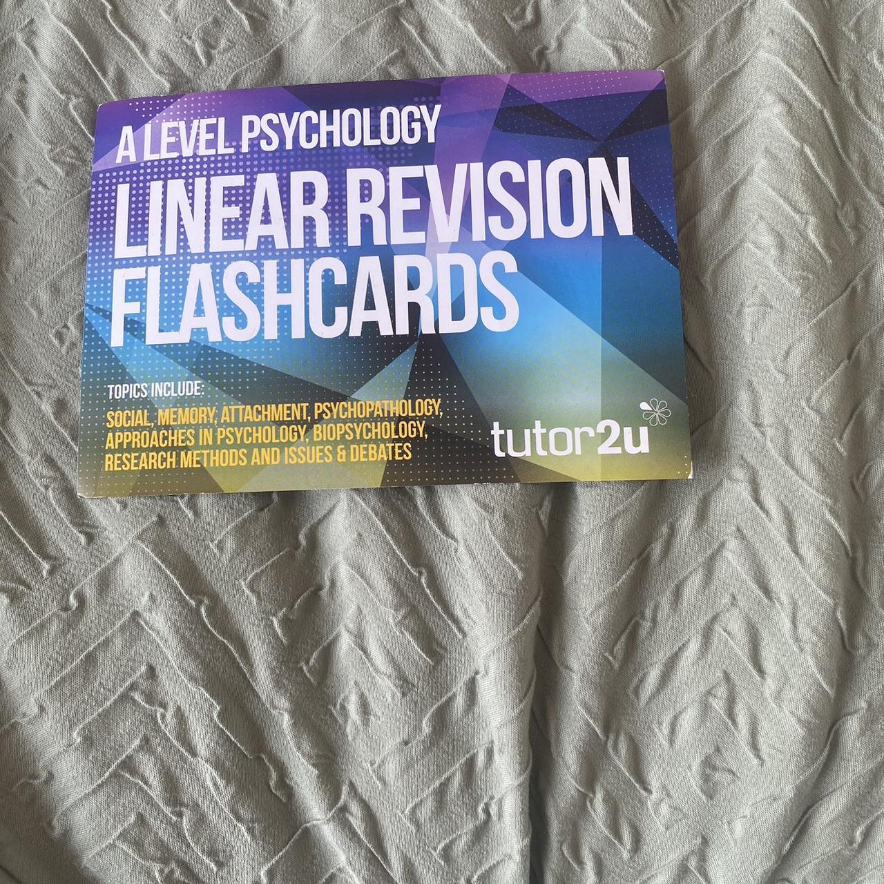 A level psychology flashcards Includes all paper 1... - Depop
