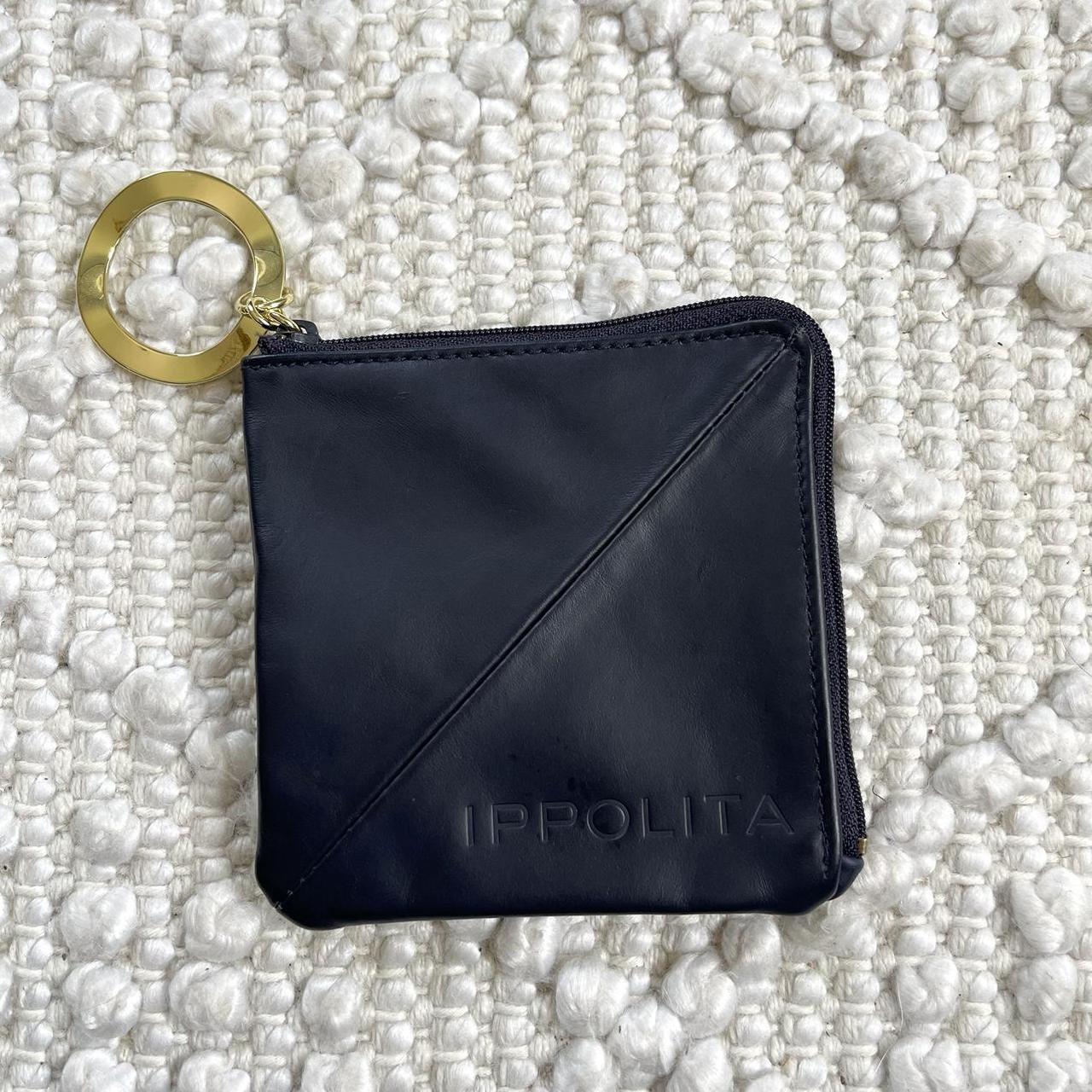 Ippolita Jewelry Pouch dark navy color. gold... - Depop