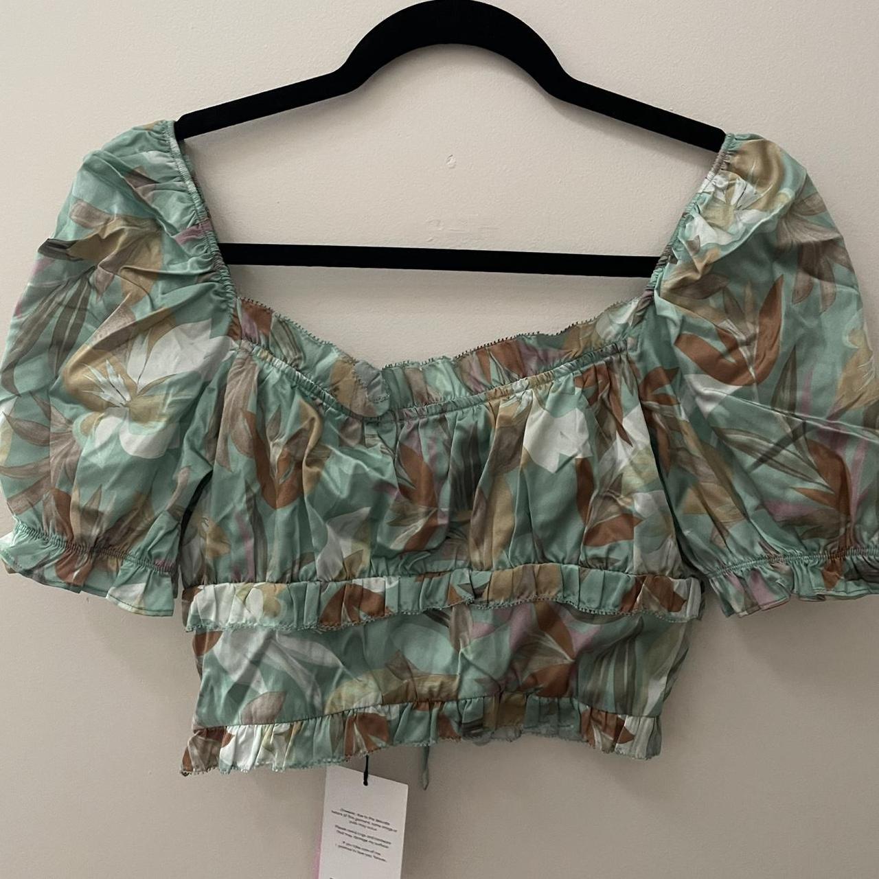 Hansen and Gretel Freya top in Blue Hawaii. Size XS.... - Depop