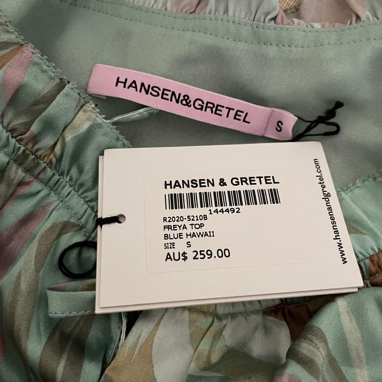 Hansen and Gretel Freya top in Blue Hawaii. Size XS.... - Depop