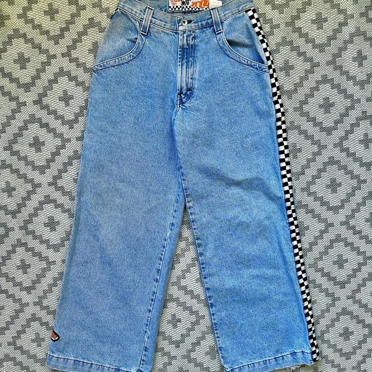 RARE Vintage JNCO Jeans TAXI Vintage Baggy... - Depop