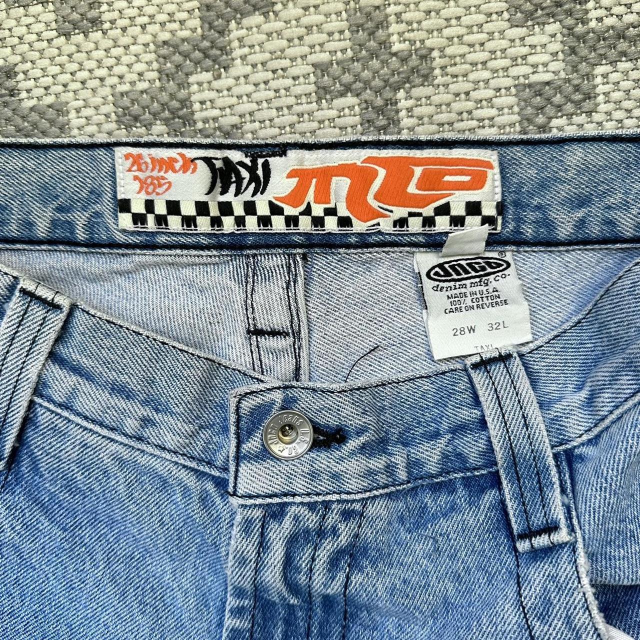 RARE Vintage JNCO Jeans TAXI Vintage Baggy... - Depop