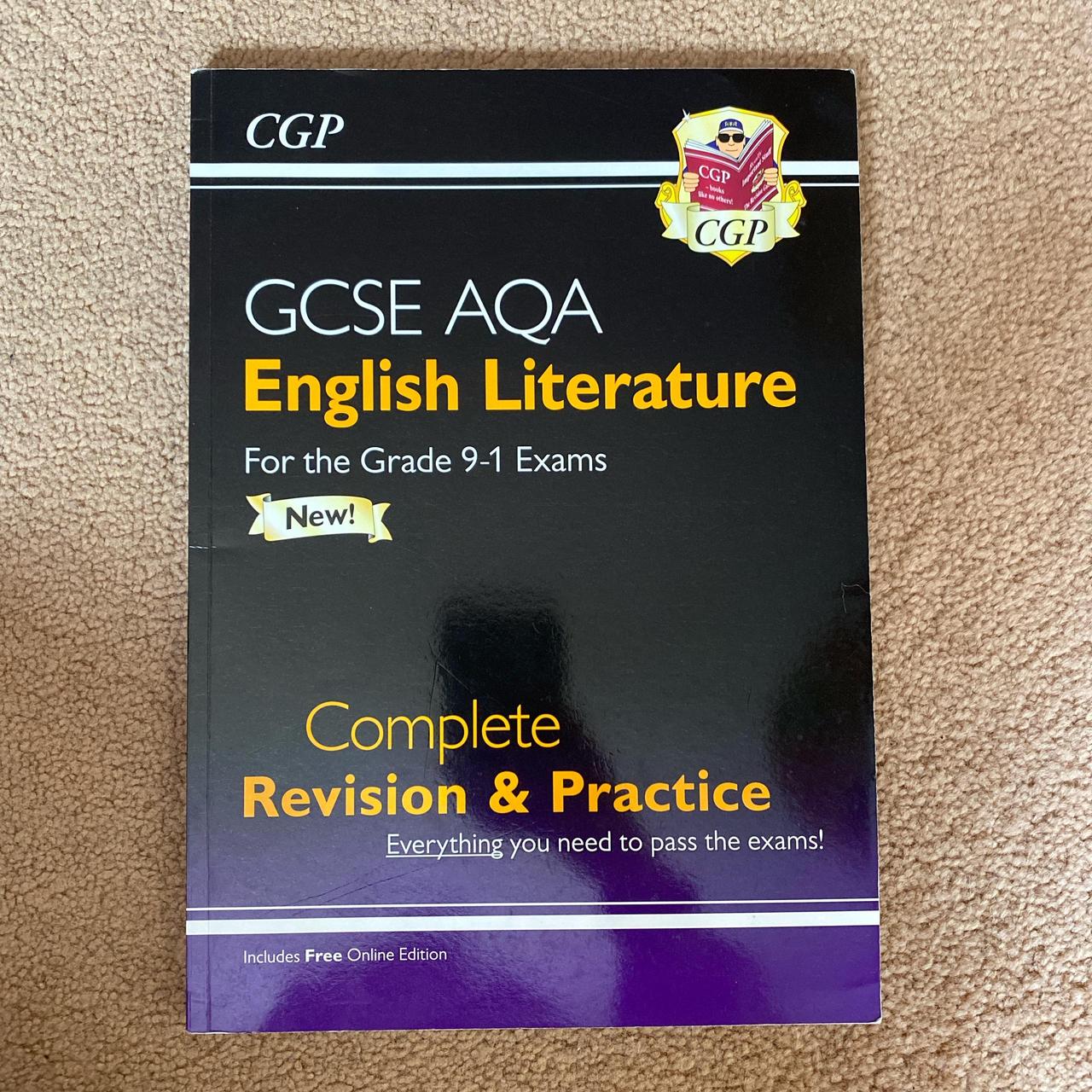 CGP GCSE AQA English Literature For the Grade 9-1... - Depop