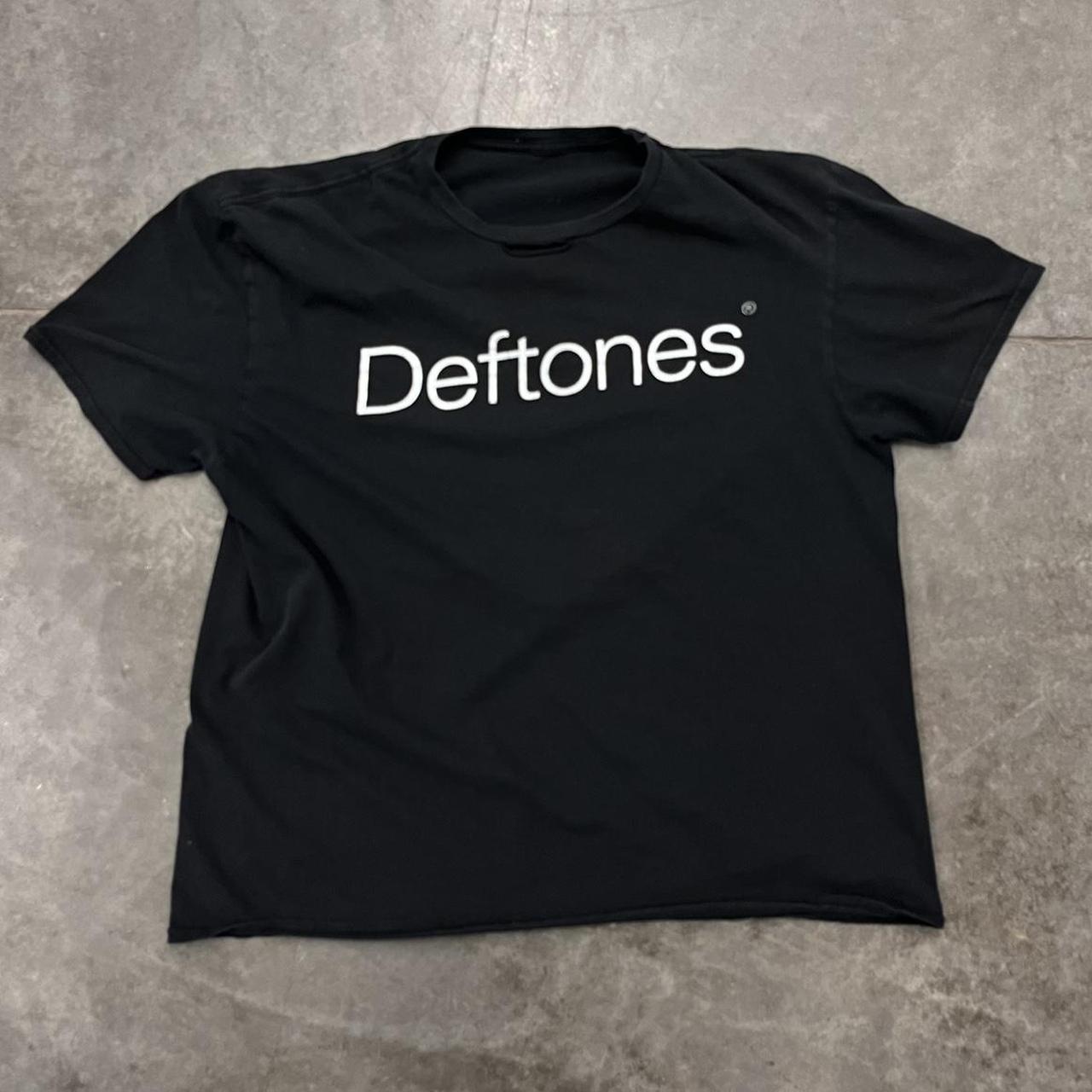 Deftones Ohms Album T-Shirt Nicely worn. Missing... - Depop