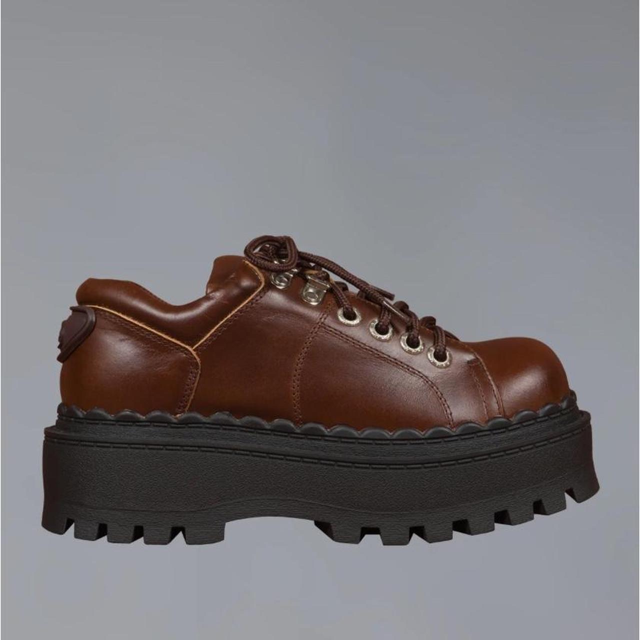 UNIF Seek Shoe platform Oxfords brown So cute... - Depop