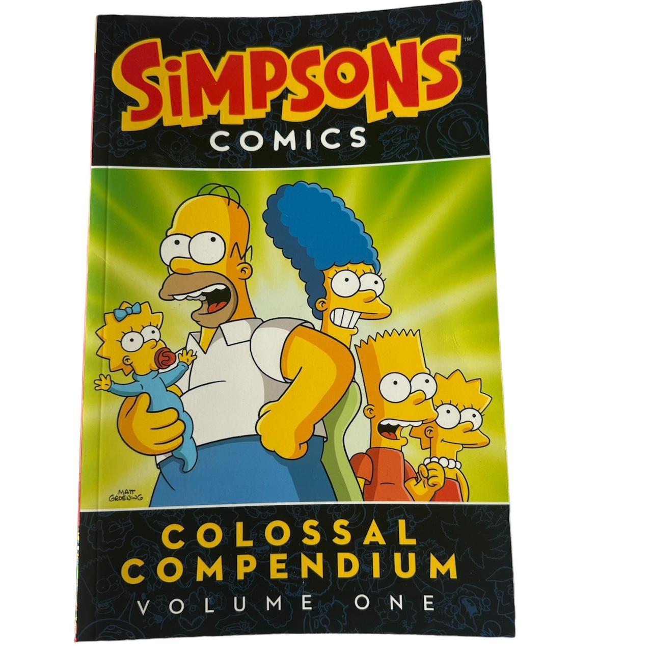 Simpson’s Comic ‘Colossal Compendium’ Volume... - Depop