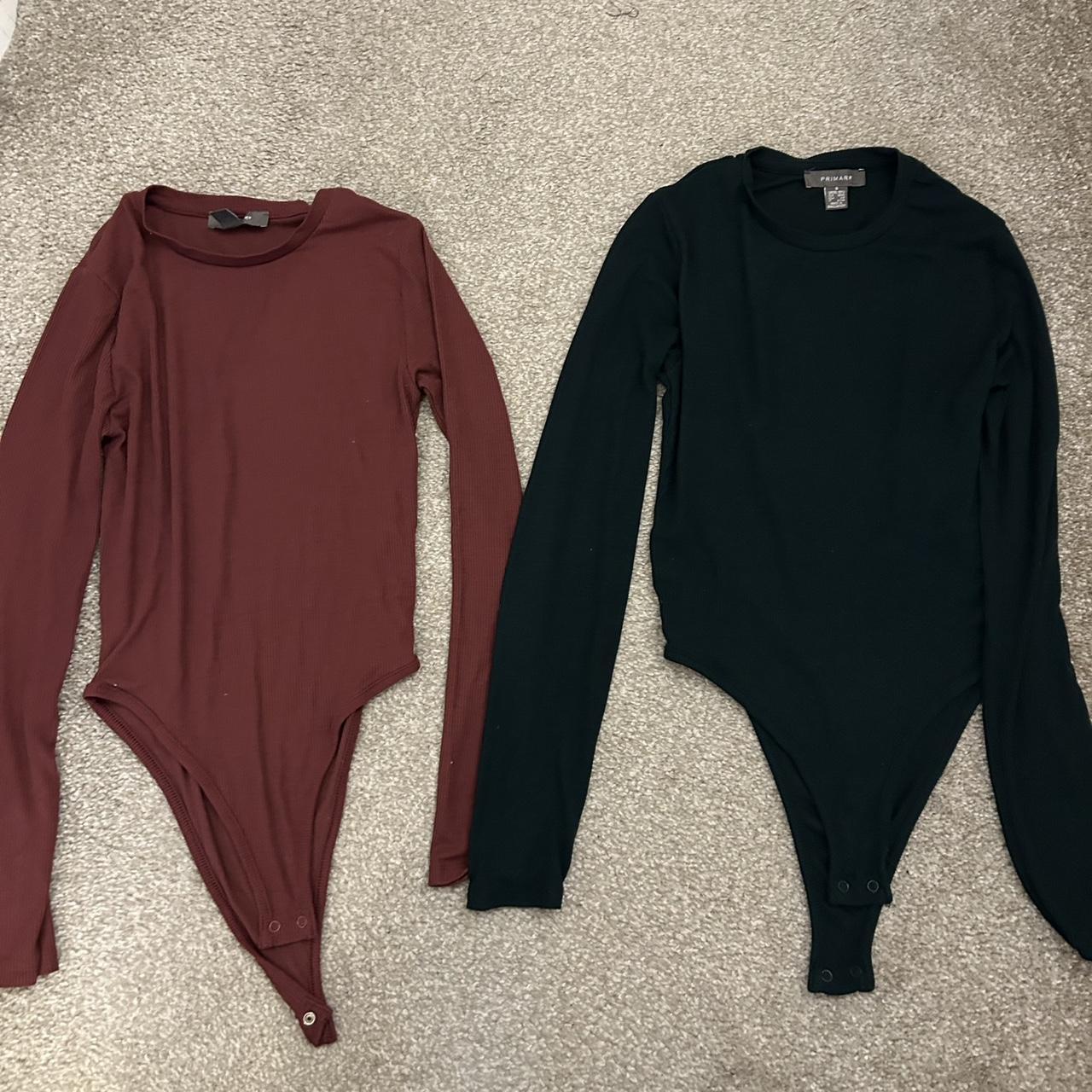 Primark Size Small Bodysuits- Red, Blue/ Navy Blue,... - Depop