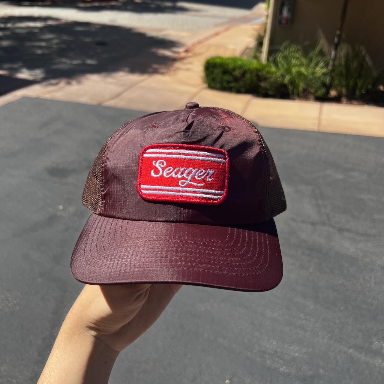 Dark brown seager hat One size fits all Great... - Depop