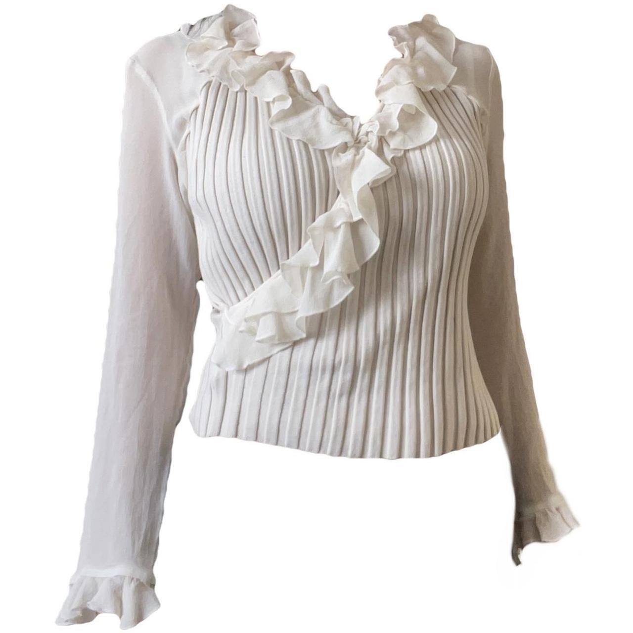 Silk mesh top ⭐️ So angelic and soft! I love the silk... - Depop