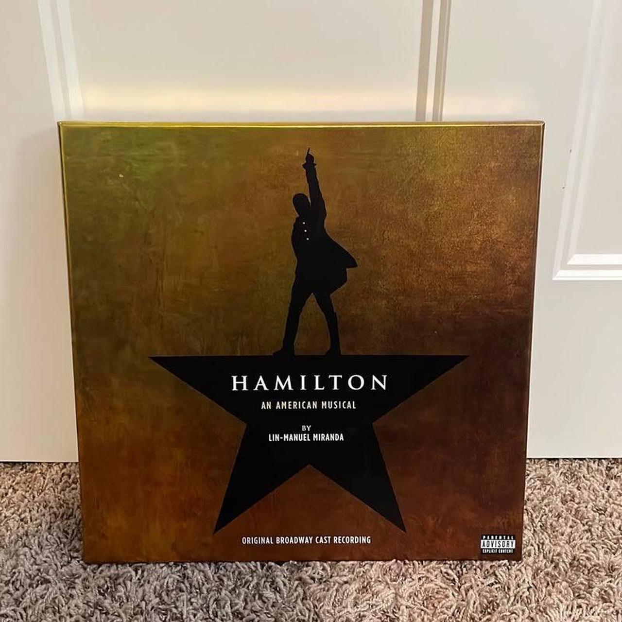 hamilton vinyl box set (photos from google because... - Depop