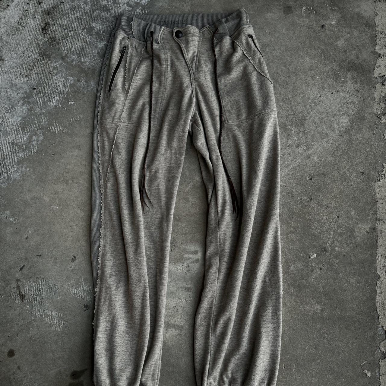 14th Addiction Raw Tassle Sweatpants Size 2, fits... | Depop