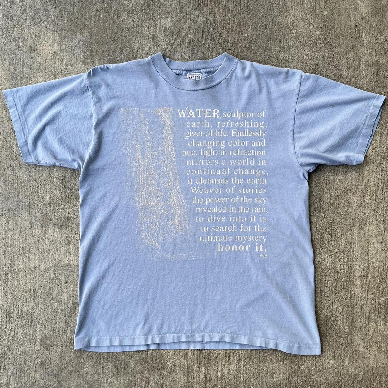 Represent Men's Blue T-shirt | Depop