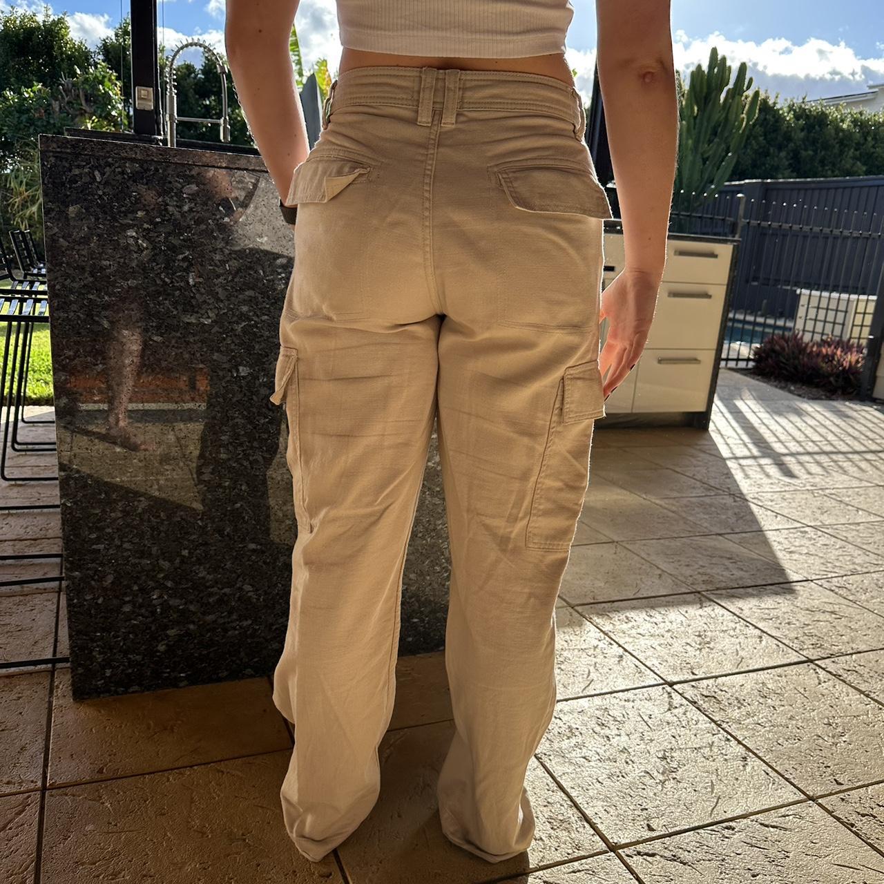 Cream Cargo Pants 🤍 - Depop