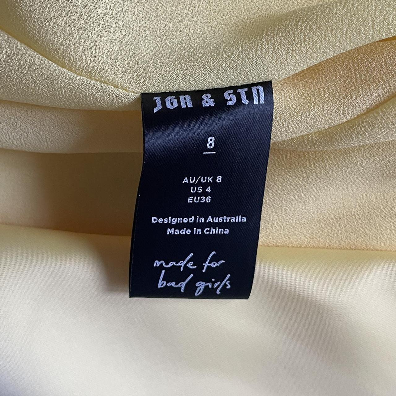 Jagger & Stone - RUBY MAXI DRESS - LEMON SIZE 8... - Depop