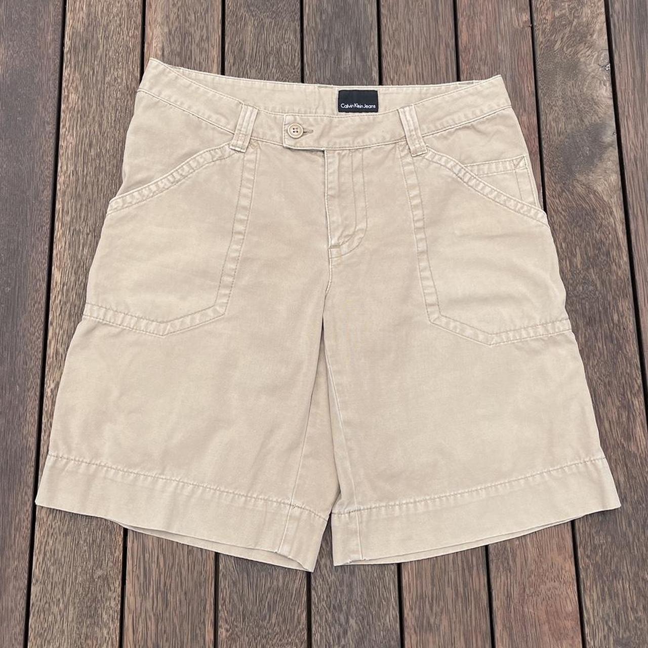 calvin klein shorts - pre loved but no noticeable... - Depop