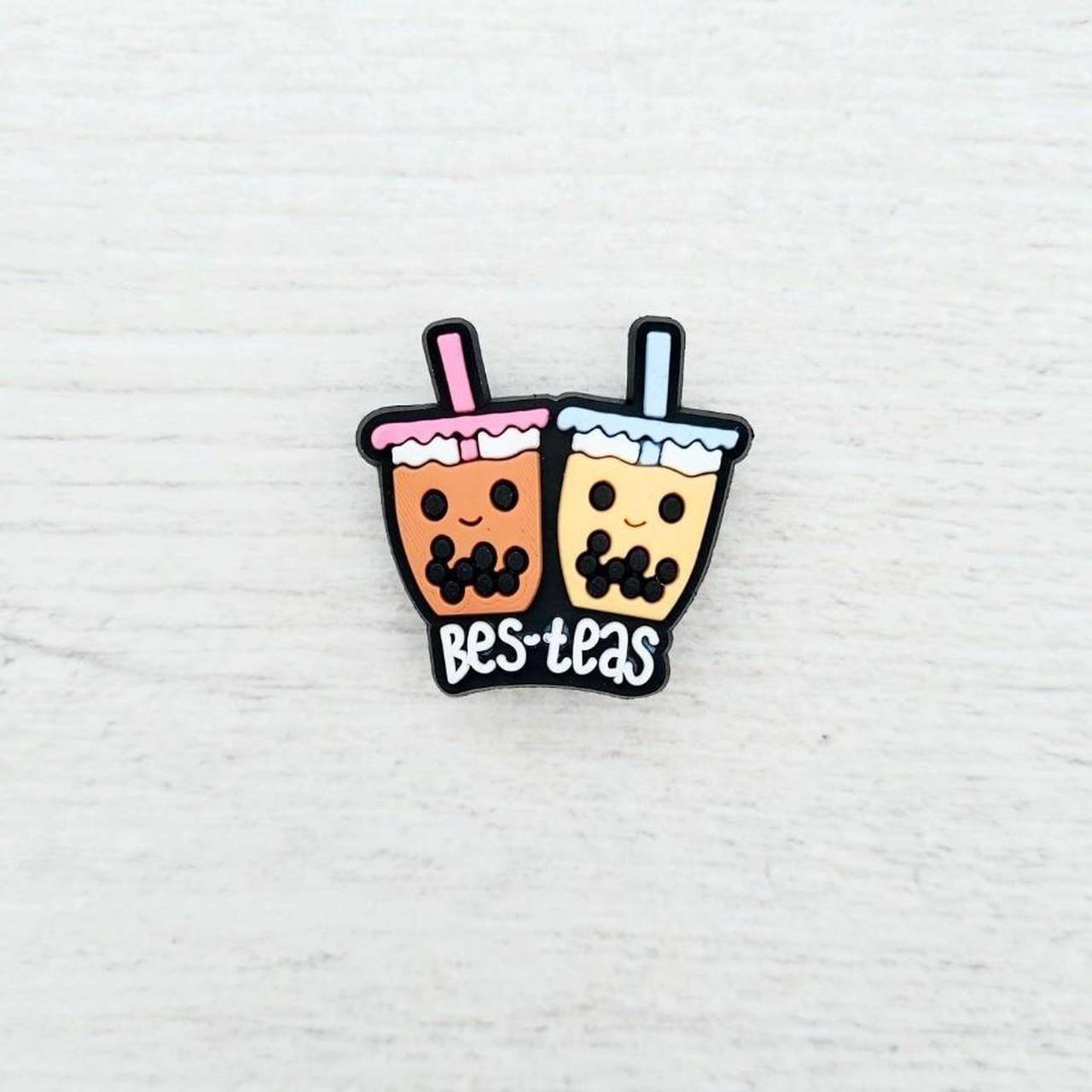 Super Cute Smiley Face Bes - Teas Boba Drink Cup... - Depop