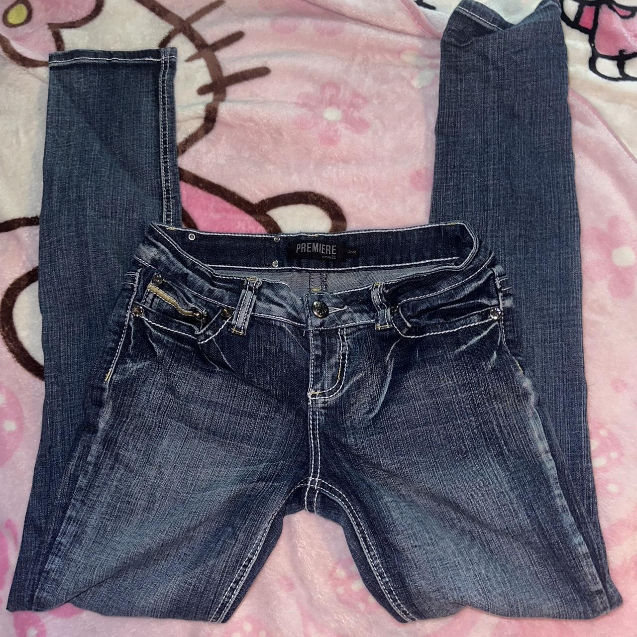 Angel wing jeans 👼 size 3/4 | Depop