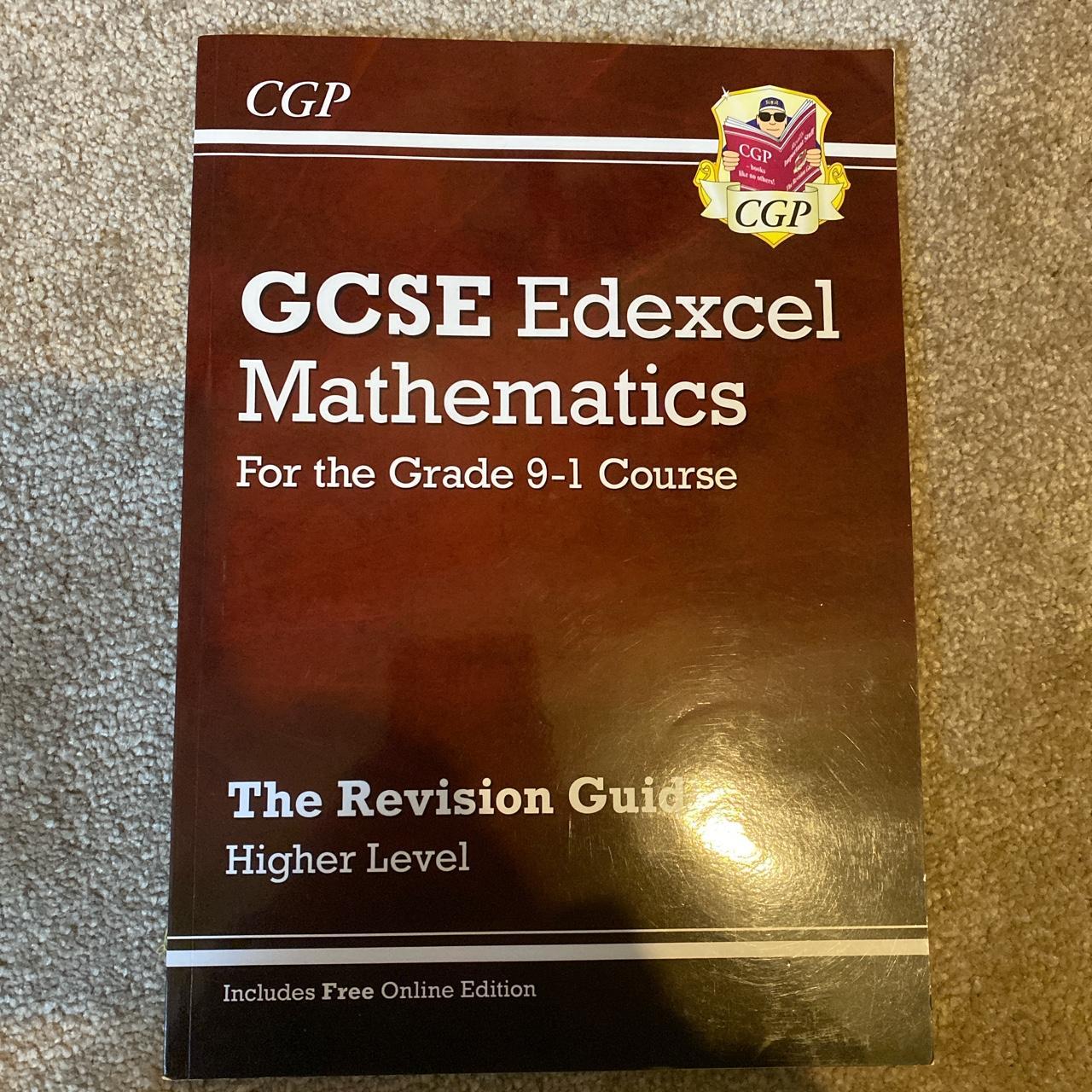 CGP GCSE Edexcel Mathematics Revision Guide /... - Depop