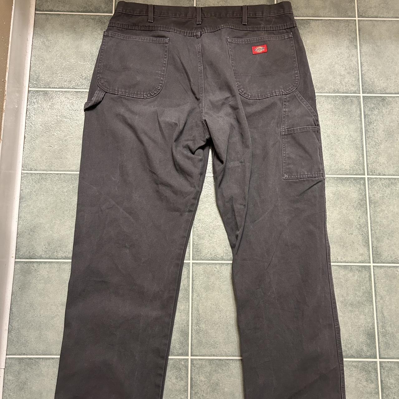 Grey Dickies Carpenter Jeans 36x32 - Depop