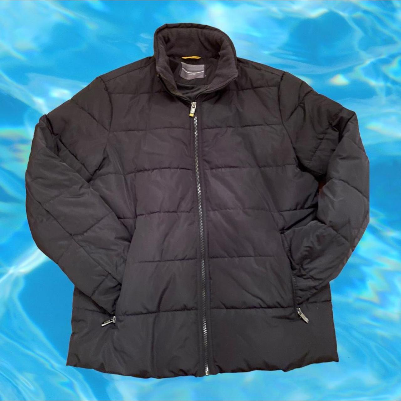 weatherproof brand black puffer jacket looks like a... - Depop