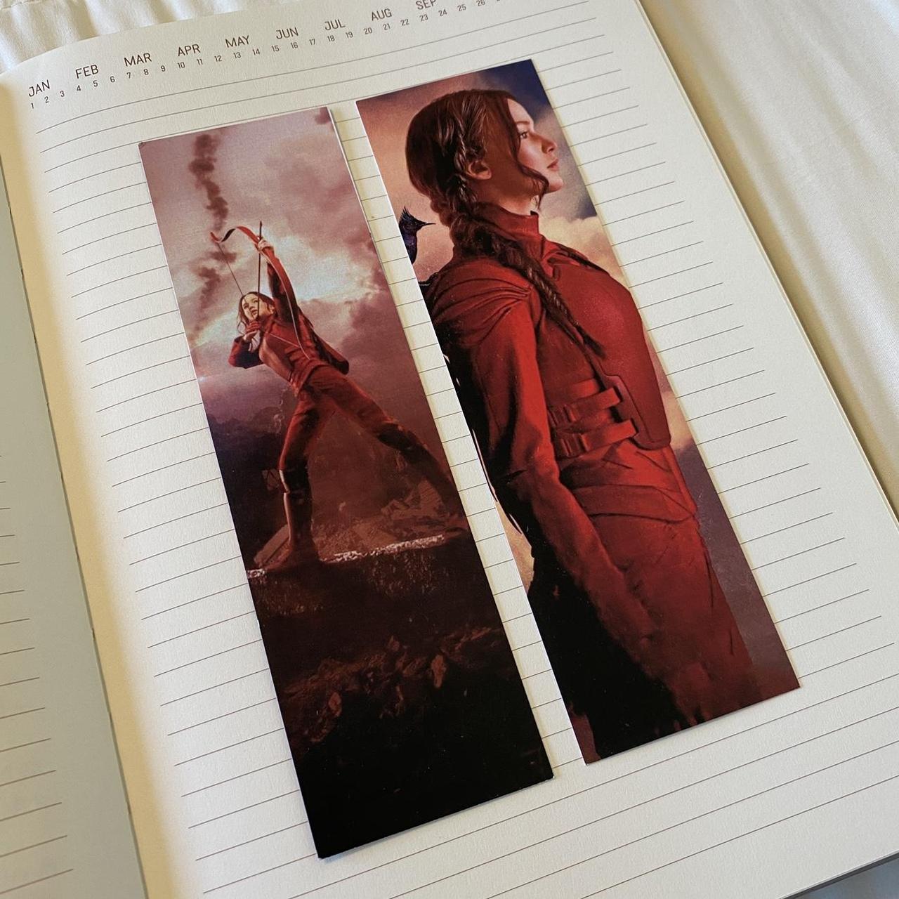 The Hunger Games Bookmark Designed by me Card stock... - Depop